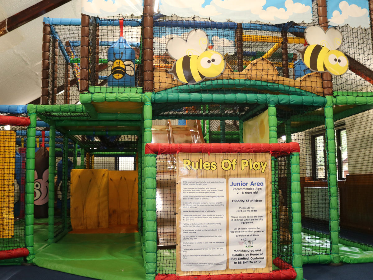 Keep the Kids Entertained with our Selection of Play areas & Fun Houses